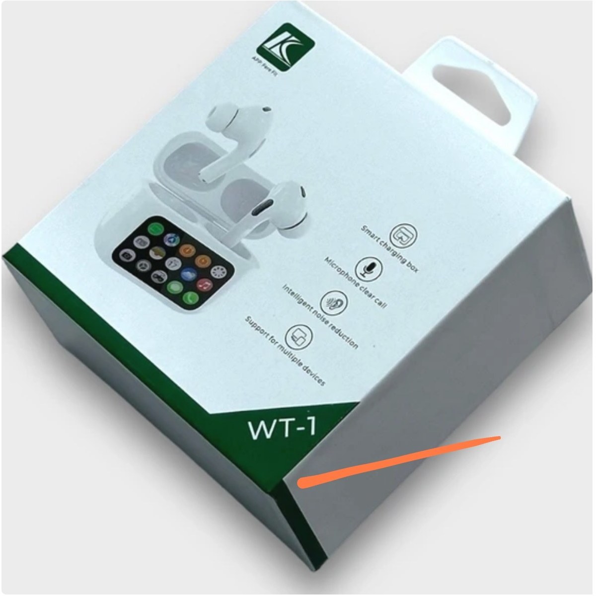 هدفون بلوتوثی ویزمی مدل Wisme Airpod Pro WT-1 – پاسیستم